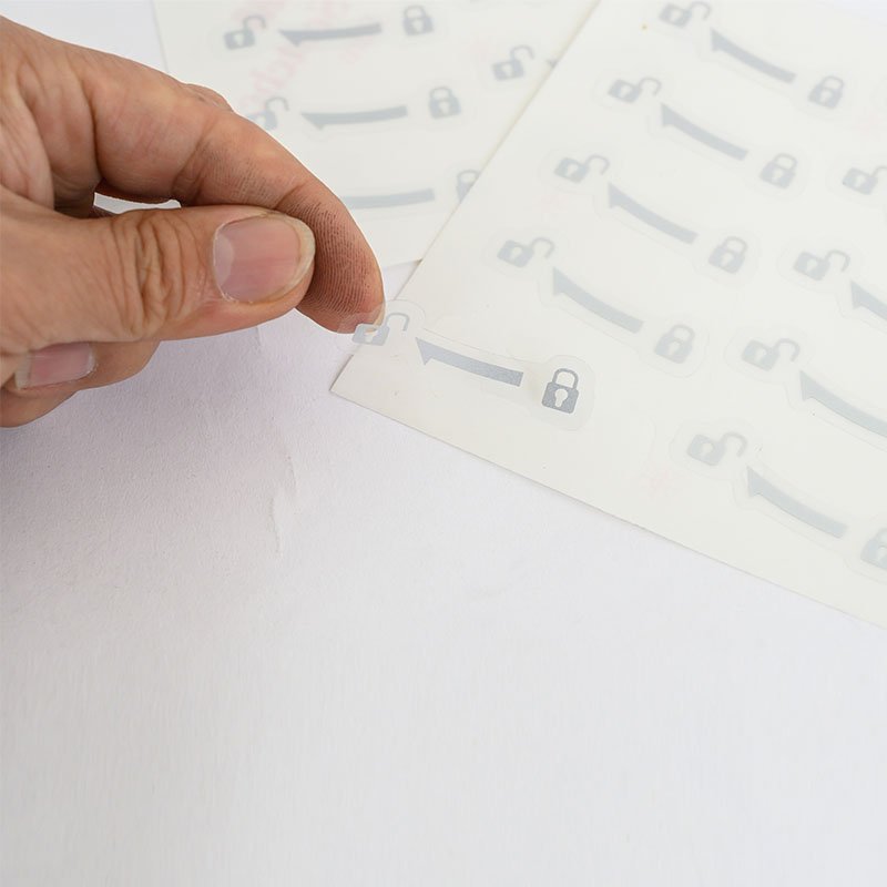 Eco-friendly custom silk screen printing fragile label sticker|stop ...