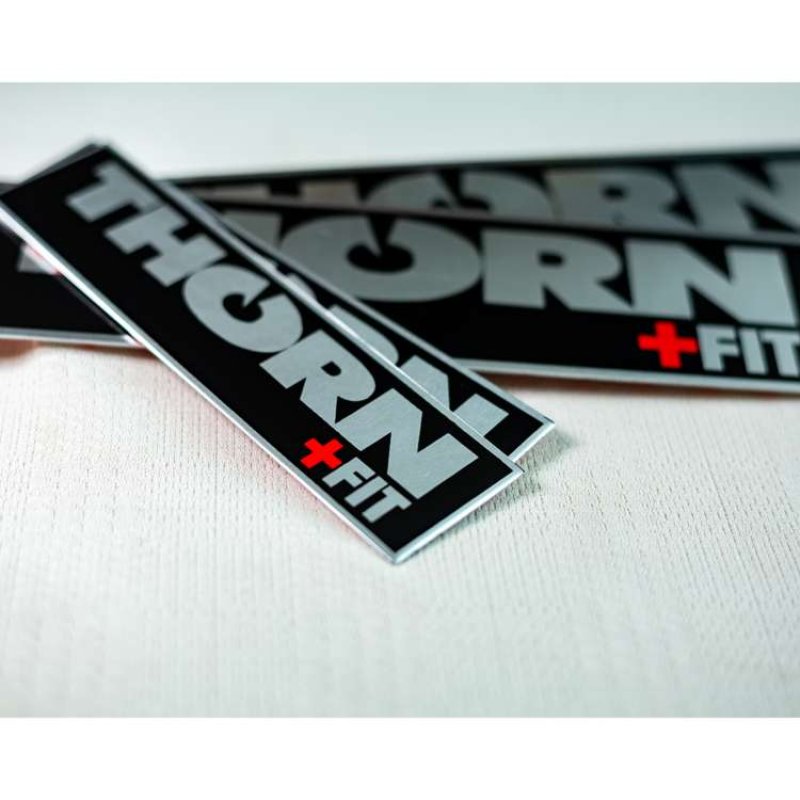 custom fashion decorative plastic nameplates sticker thin nameplate ...