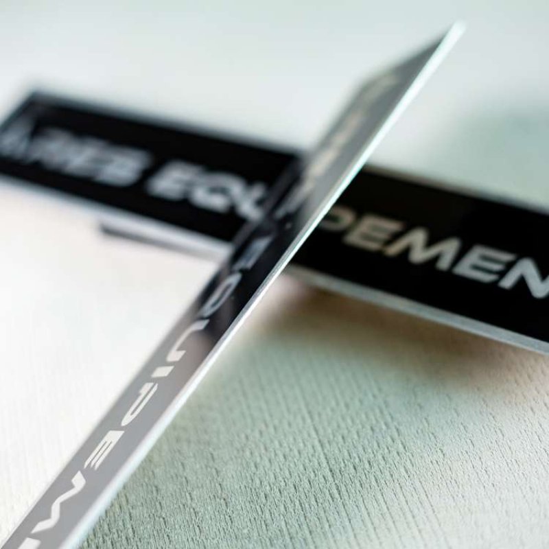 Custom mechanical equipment signage|UV printing metal plastic car label ...