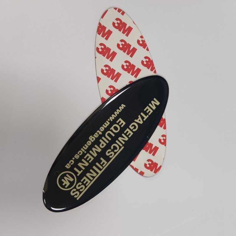 Custom 3D resin dome epoxy sticker with 3M self adhesive