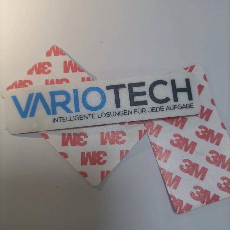 Custom frosted plastic label sticker custom 3M self-adhesive ...