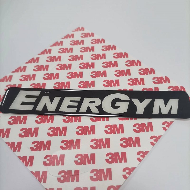 Custom 3M self-adhesive dome epoxy label LOGO stickers