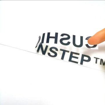 Personalized customized bottle box character die cut LOGO transfer ...