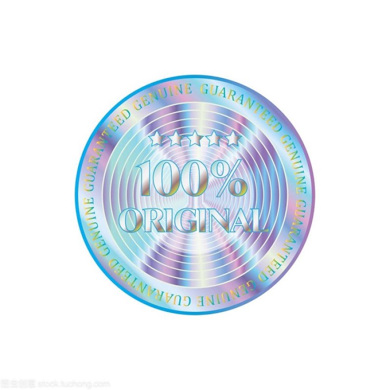 High quality 3M self adhesive holographic vinyl custom stickers