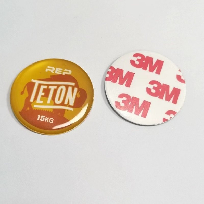 Free Design Custom Epoxy Dome Resin Sticker