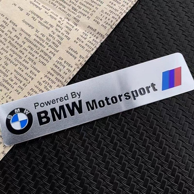 Custom 3D metal plate logo free design car nameplate sticker badges